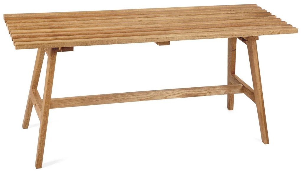 Dřevěná lavice Andrea House Oak Bench, 100 cm | přírodní MU71006