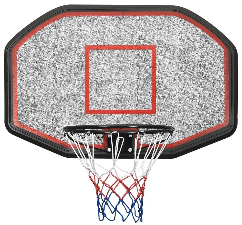 Basketbalový koš černý 109 x 71 x 3 cm polyethylen - Default Title