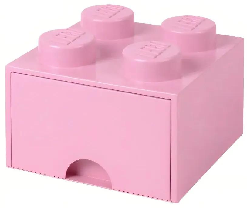 OnaDnes -20% Lego® Růžový úložný box LEGO® Storage 25 x 25 cm