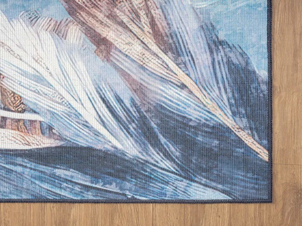 My Flair, Kusový koberec Isak CA30020 blau – na ven i na doma, 160x230, vícebarevná, chodba / předsíň