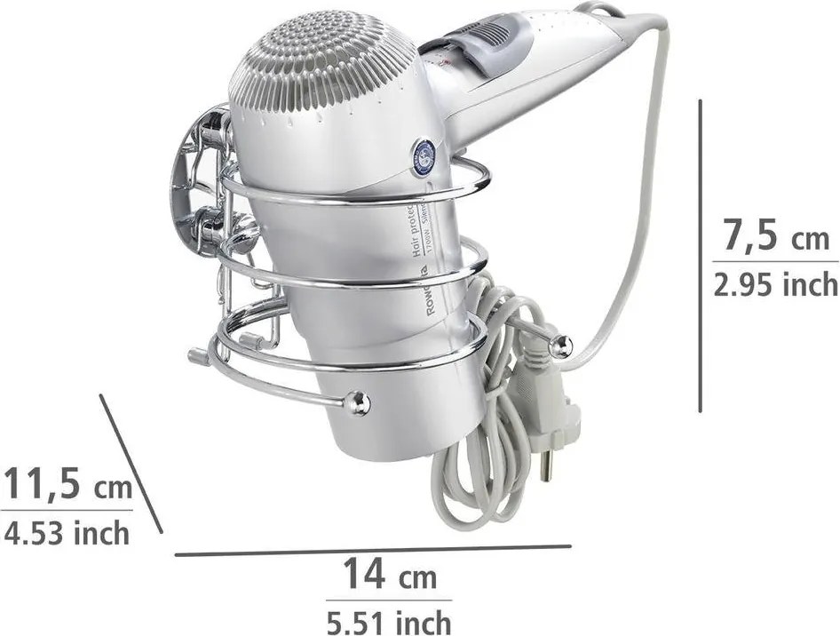 Držák na fén, Turbo-Loc, WENKO
