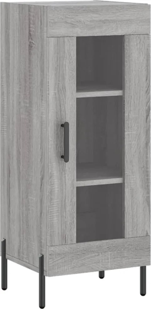 Skříň highboard šedá sonoma 34,5 x 34 x 180 cm kompozitní dřevo 3199055