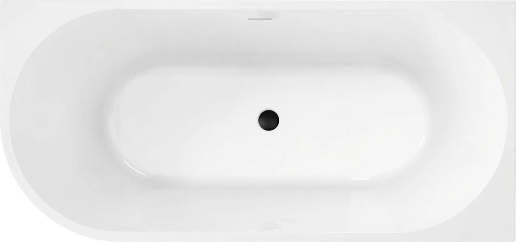 Rea Sydney, akrylová rohová vana 160x75 cm, pravá strana, bílá lesklá, REA-W0253