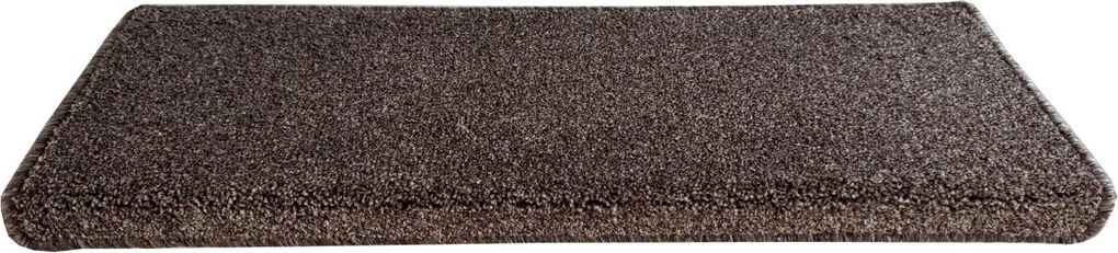 Vopi Nášlapy na schody Apollo Soft hnědý obdélník - 24x65 obdélník (rozměr včetně ohybu)