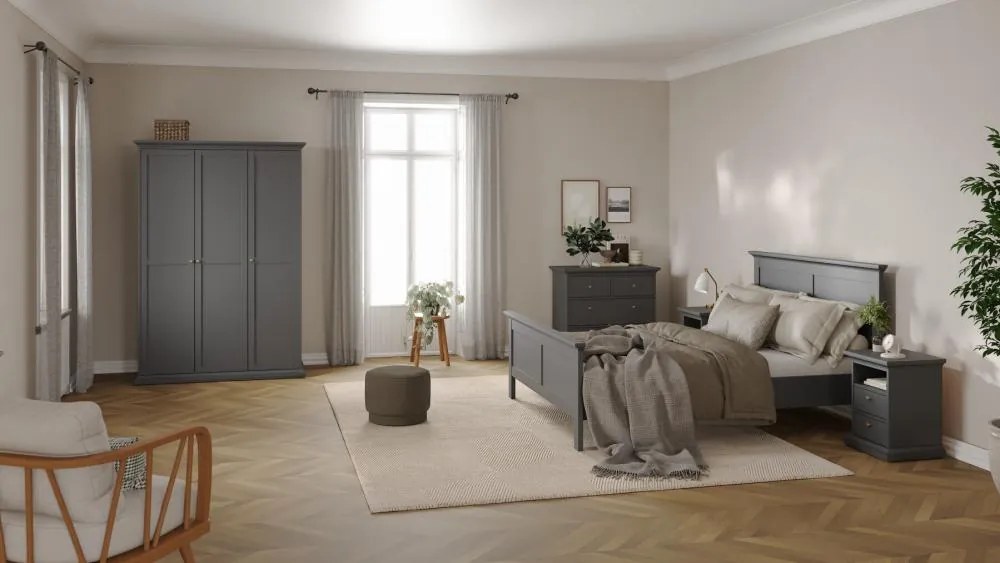 FALCO Skříň Provence 353 šedá