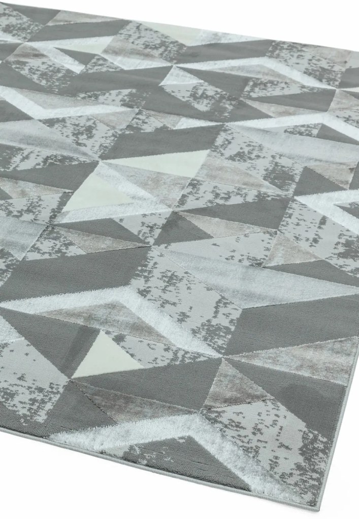 Šedý koberec Volter Flag Silver Rozměry: 120x170 cm