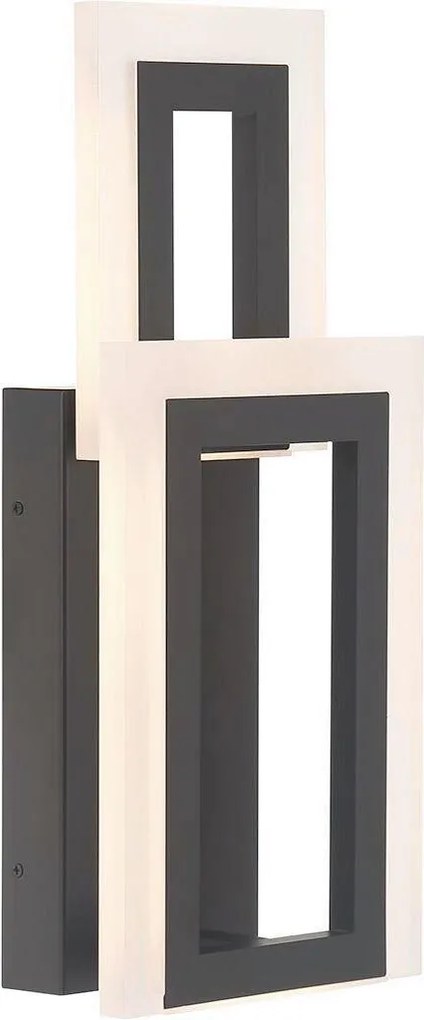 XXXLutz NÁSTĚNNÉ LED SVÍTIDLO, 40,6/17,6/10,2 cm Elstead Lighting - Online Only svítidla - 009093018902