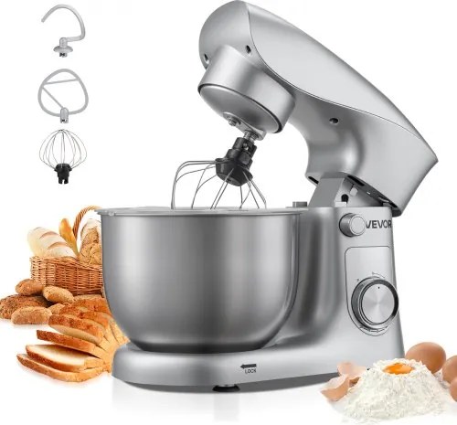 Stojanový mixér, Elektrický kuchyňský mixér o objemu 4,2 l VEVOR