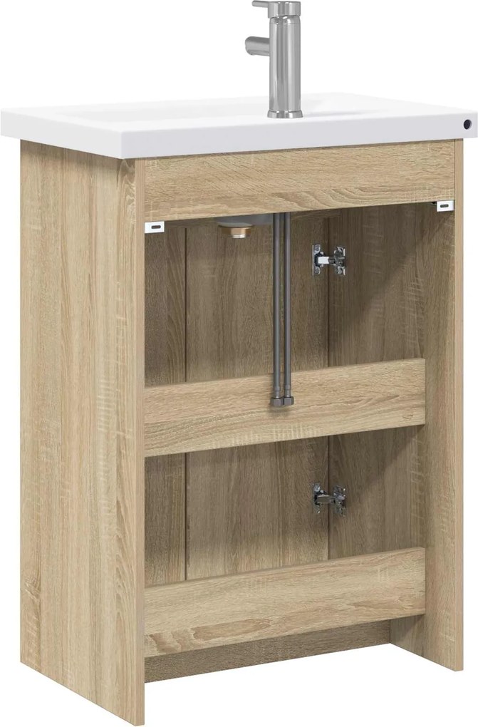 Sada koupelnového nábytku Dub sonoma 81 x 40 x 84,5 cm 3404284