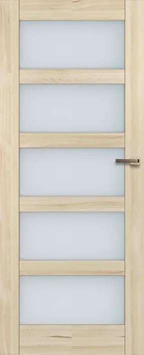 Interiérové dveře vasco doors BRAGA model 6 Průchozí rozměr: 70 x 197 cm, Orientace dveří: Levé dveře, Dekor: Dub Santa