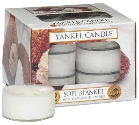 Yankee Candle vonné čajové svíčky Soft Blanket