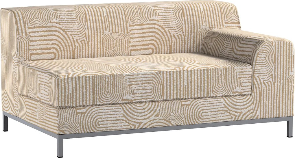 Potah na pohovku IKEA, pravé provevedení Kramfors 2-místná barva béžová látka pletený vzor, vzorované