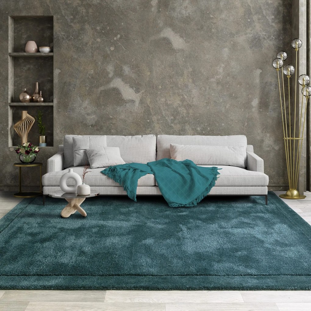 Tribeca Design Kusový koberec Eskimo Teal Rozměry: 120x170 cm