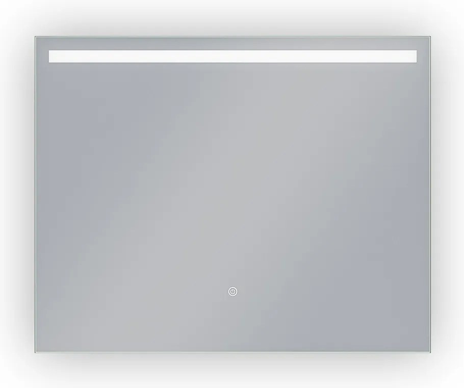 Erga Scarlet, obdélníkové LED zrcadlo 100x80cm, 690 lm, 3 barvy světla, přední osvětlení, ERG-V01-128-1080-00