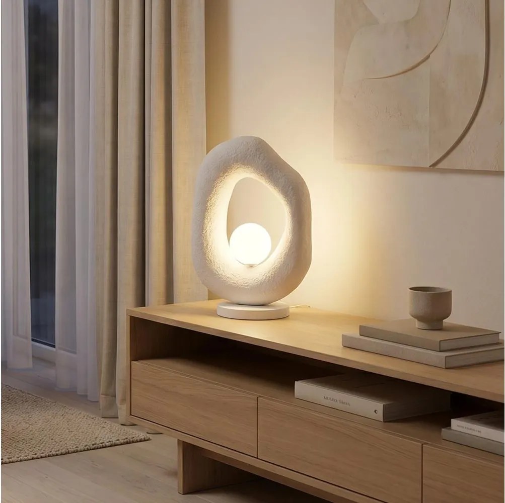 BRILAGI - Stolní lampa WABI SABI 1xG9/8W/230V bílá