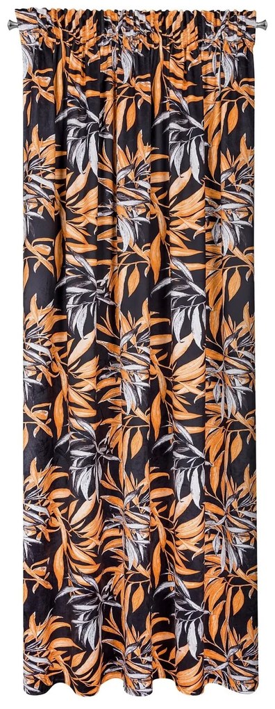 ZATEMŇOVACÍ ZÁVĚS NA PÁSCE PIERRE CARDIN ZOJA 140X270 CM VZOROVANÁ