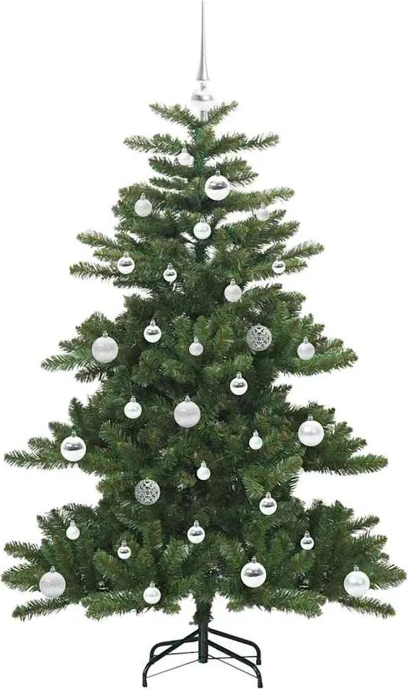 Umělý Skládací Vánoční Strom Zelená 150 cm PVC a ocel 3397658