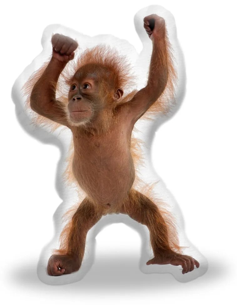 Polštářek 3D - Orangutan