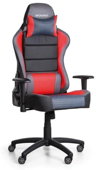 Antares Herní židle BOOST RED, červená