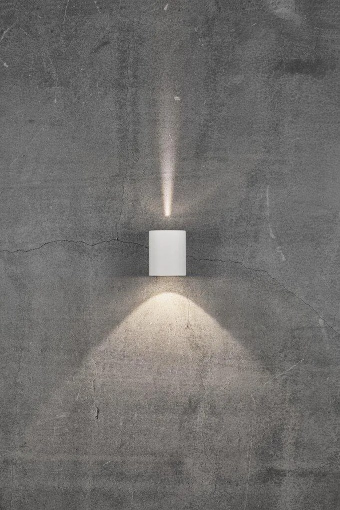 NOR 49701001 Venkovní nástěnné svítidlo Canto 2 2x6W LED bílá čirá - NORDLUX