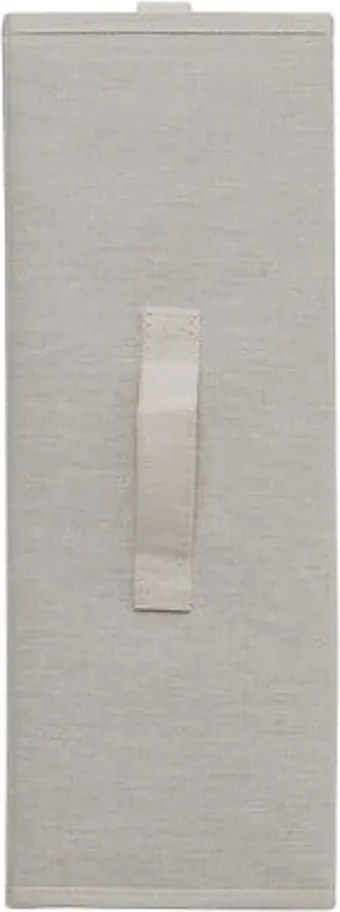 5Five® Úložný box Dressy Plus s lněným vzhledem, béžový, 40,5 x 15,5 x 31,5 cm