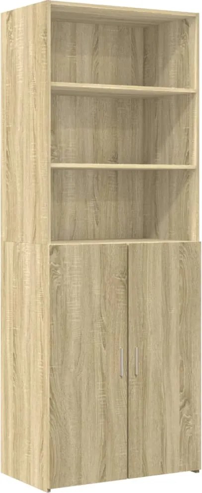 Úzká úložná dub sonoma 70x42,5x225 cm kompozitní dřevo 3281317
