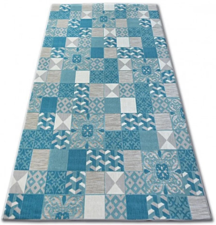 Kusový koberec PP Lisboa modrý, Velikosti 200x290cm