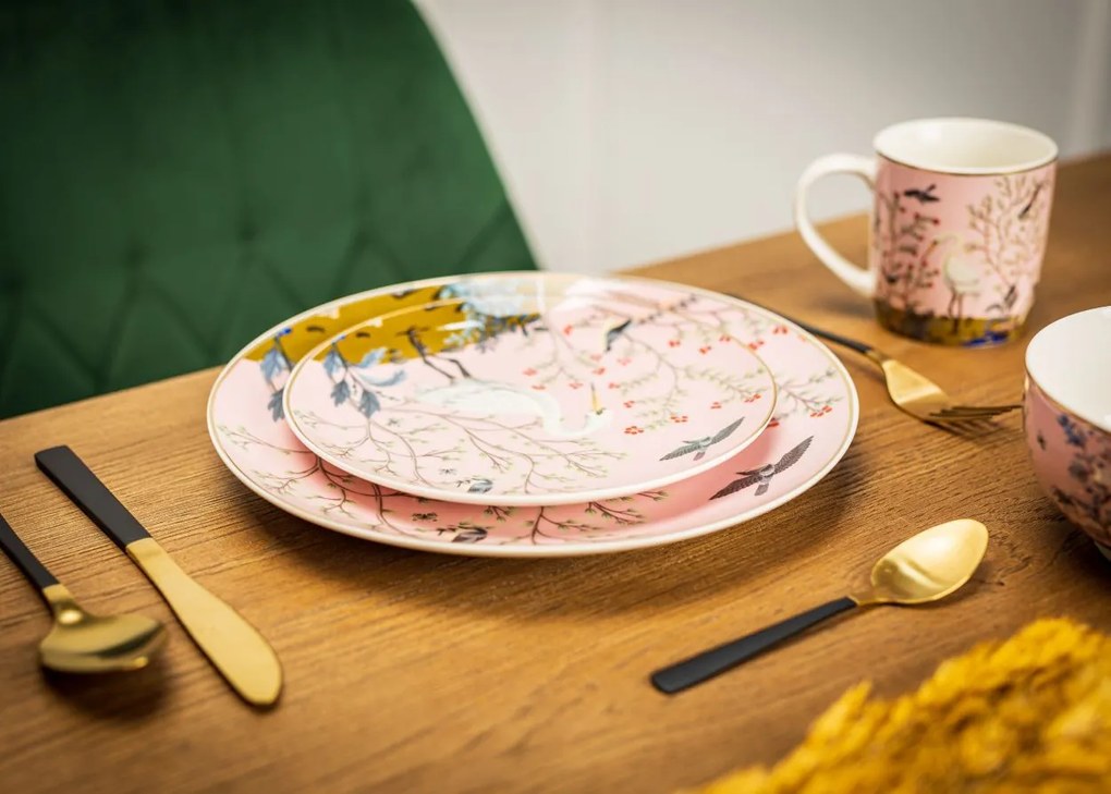 Porcelánový talíř Ashley 4, (fi) 26 cm, vícebarevný