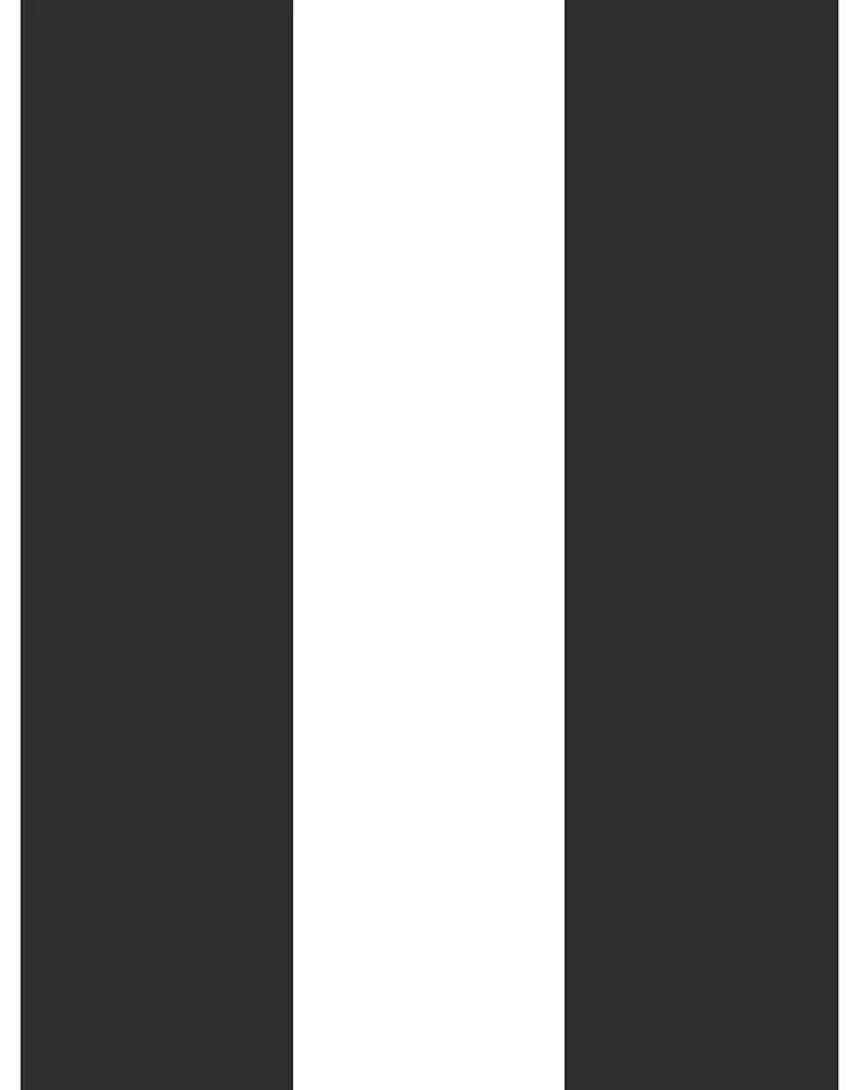 Vliesová tapeta na zeď černé a bílé pruhy 139111, Black & White, Esta