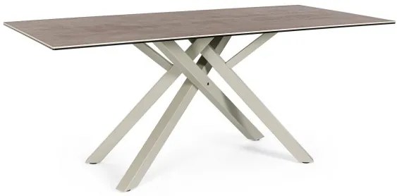 BIZZOTTO Jídelní stůl TAUPE 180x90 0731265
