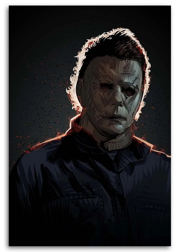 Gario Obraz na plátně Halloween, Michael Myers - Nikita Abakumov Rozměry: 40 x 60 cm