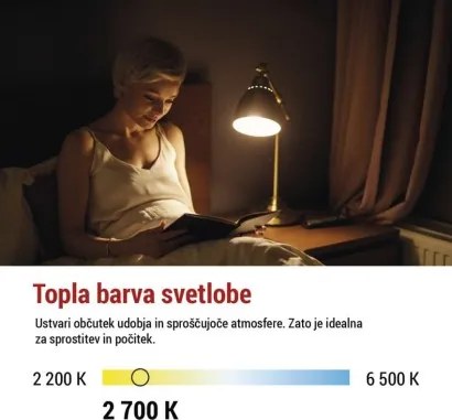 Emos lighting LED žárovka Filament A60 A CLASS / E27 / 3,8 W (60 W) / 806 lm / teplá bílá 1525283273