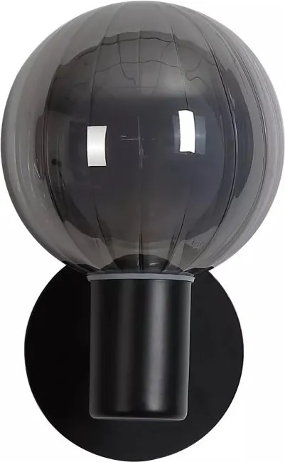 Searchlight 30506BK Nástěnné svítidlo LUMINSPHERE černé IP44