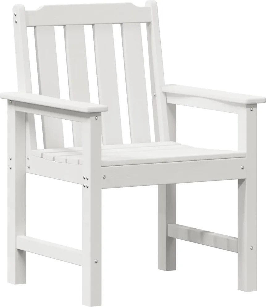 Zahradní křeslo 6 ks Bílá Polyethylen 3335798