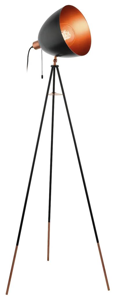 Eglo CHESTER Stojací lampa, 135,5 cm, 60 W