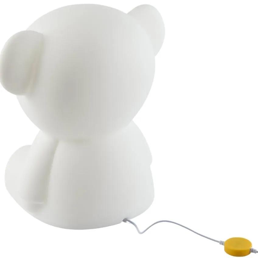 OnaDnes -20% Bílá plastová dětská LED lampa Mr. Maria Boris 36 cm