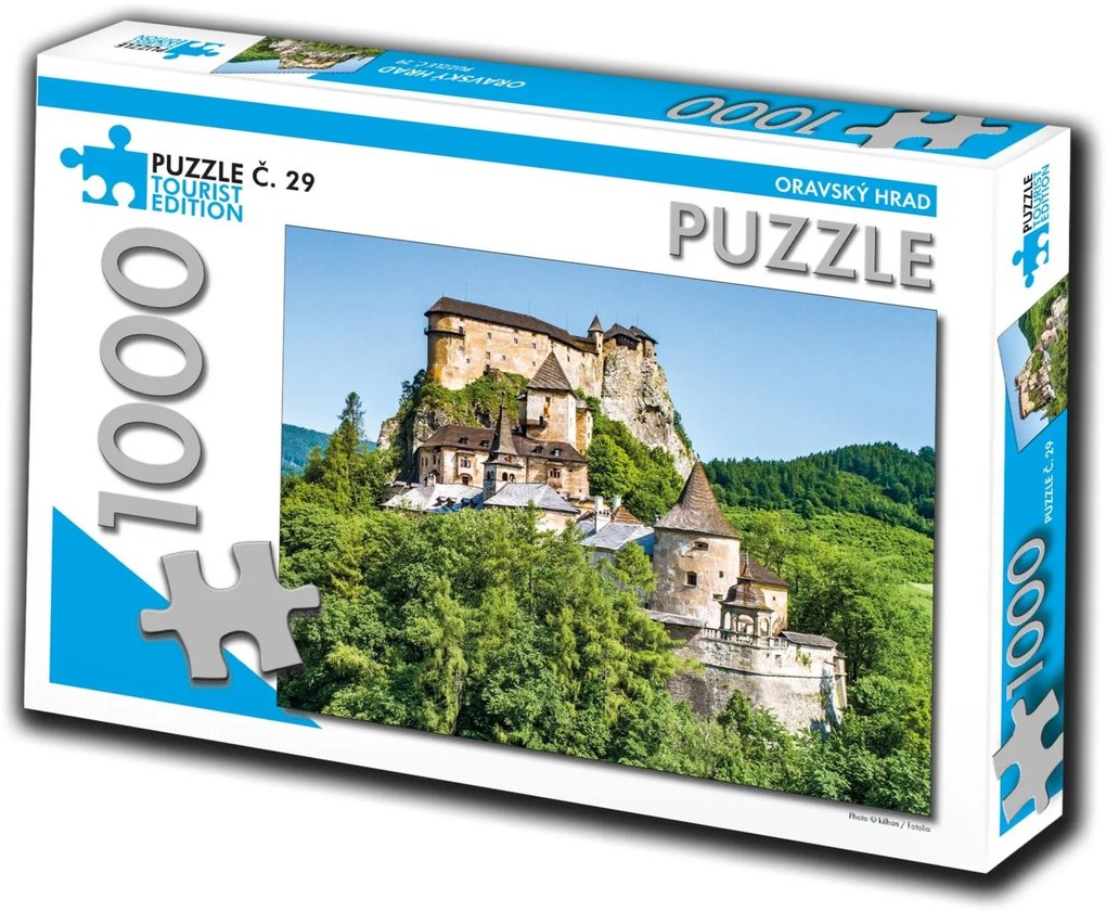 Tourist edition puzzle oravský hrad 1000 dílků (č.29)