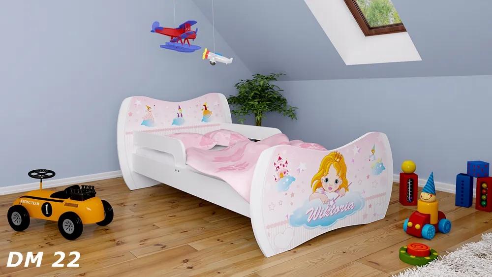 Dětská postel Dream vzor 22 180x90 cm