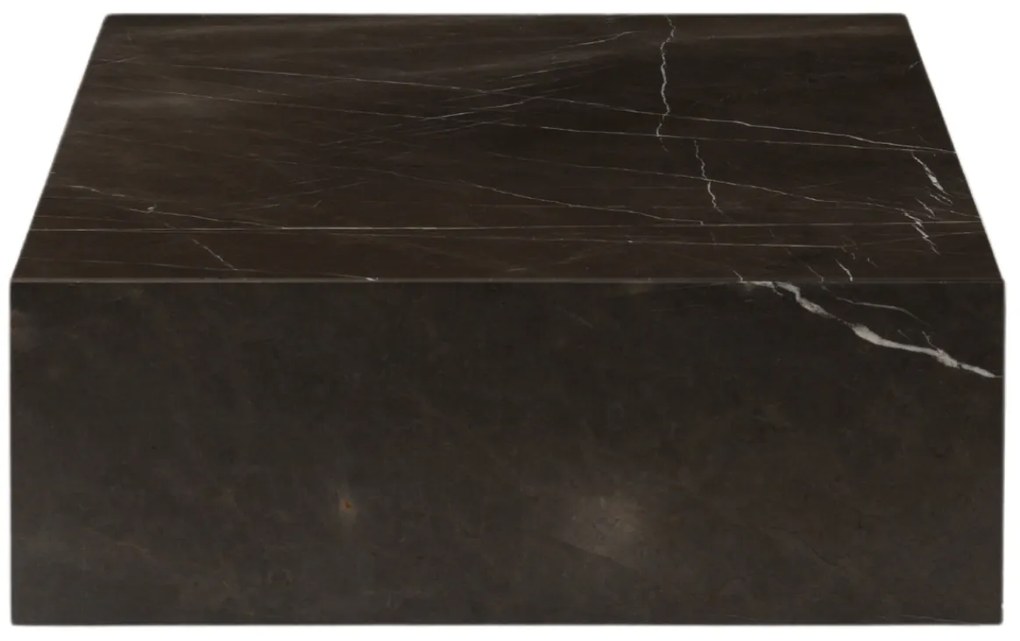 Audo CPH Hnědo šedý mramorový konferenční stolek AUDO PLINTH 137 x 76 cm