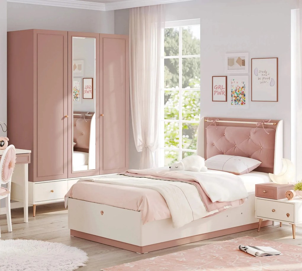 Čilek Studentská postel s úložným prostorem 120x200 cm Elegance