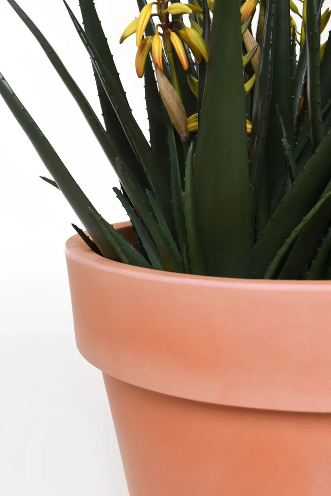 Květináč LEVANTA, plast, výška 63 cm, natur