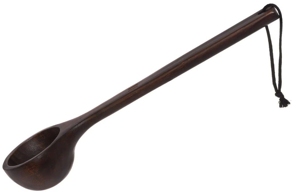 Rento naběračka do sauny tmavý bambus 43cm