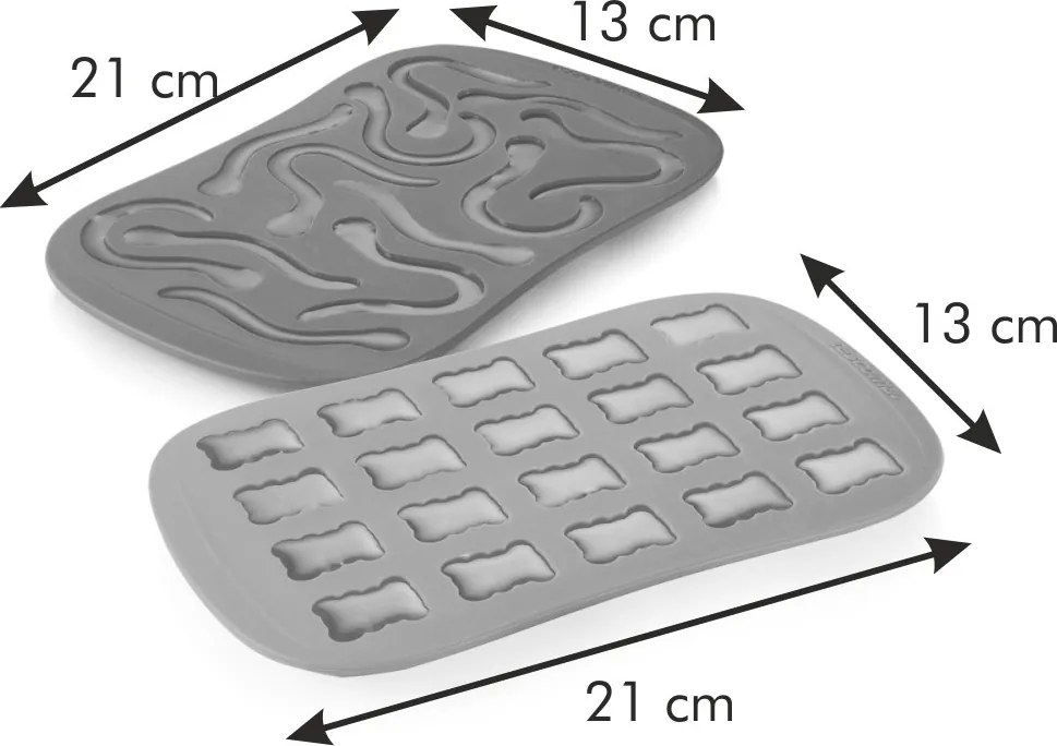 TESCOMA Forma želatinové bonbony DELLA CASA, 2 ks