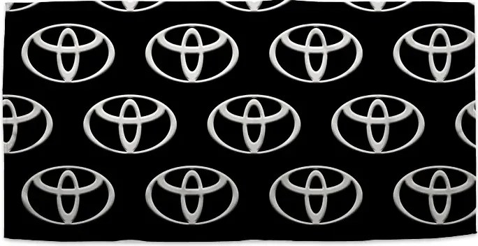 Sablio Ručník Toyota Pattern - 50x100 cm