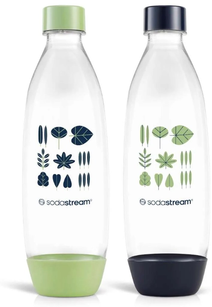 SodaStream - Láhev 1 l, 2 ks, zelená/modrá 42007069