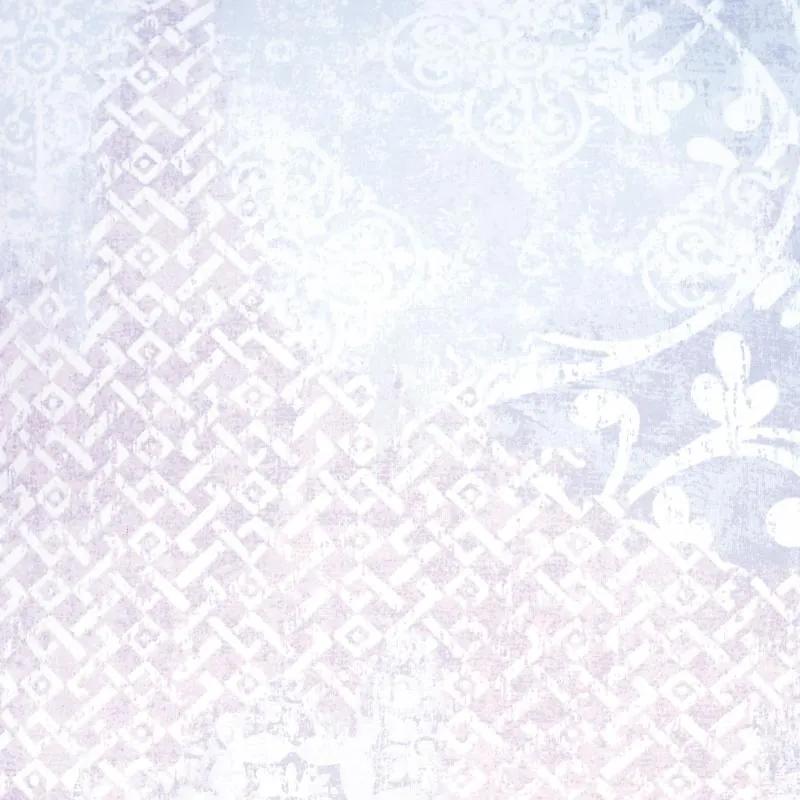 SCANquilt polštářek KLASIK ornament patch pastelová 45 x 45 cm
