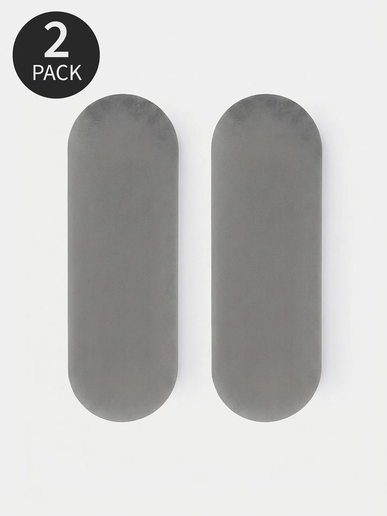 Sinsay - Čalouněné stěnové panely 2 pack - šedá