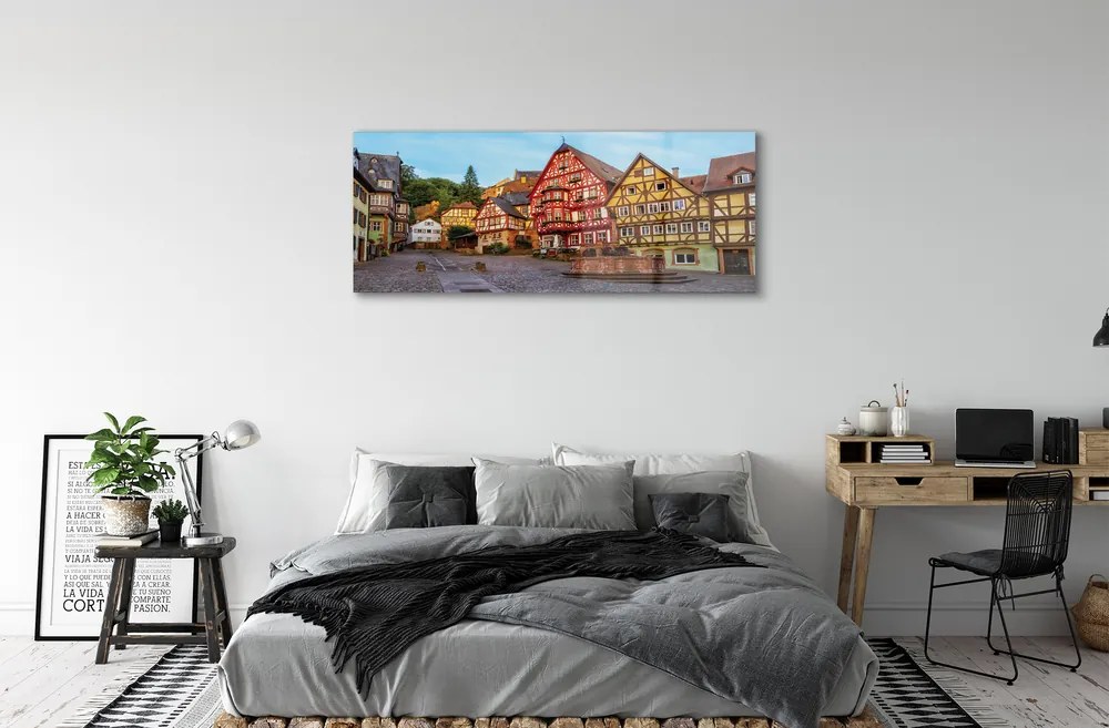 akrylový obraz Germany Staré Město Bavorsko 120x60 cm