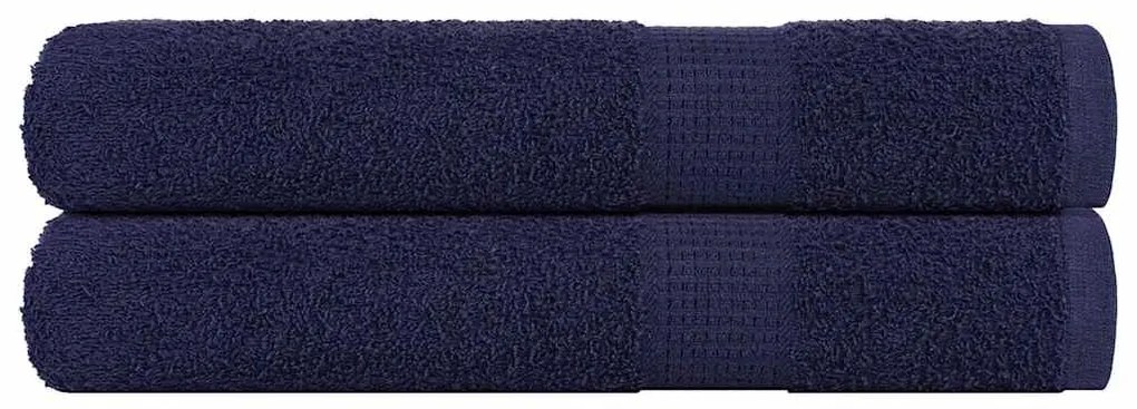 Ručníky FROGN 2 ks tmavě modré 100x200 cm 360 g/m² 136794