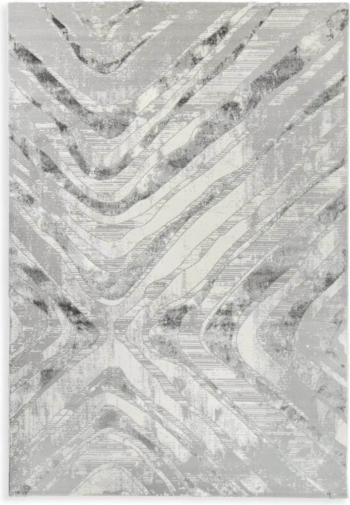 Koberec Monaco4, 200x290 cm, krémový/šedý
